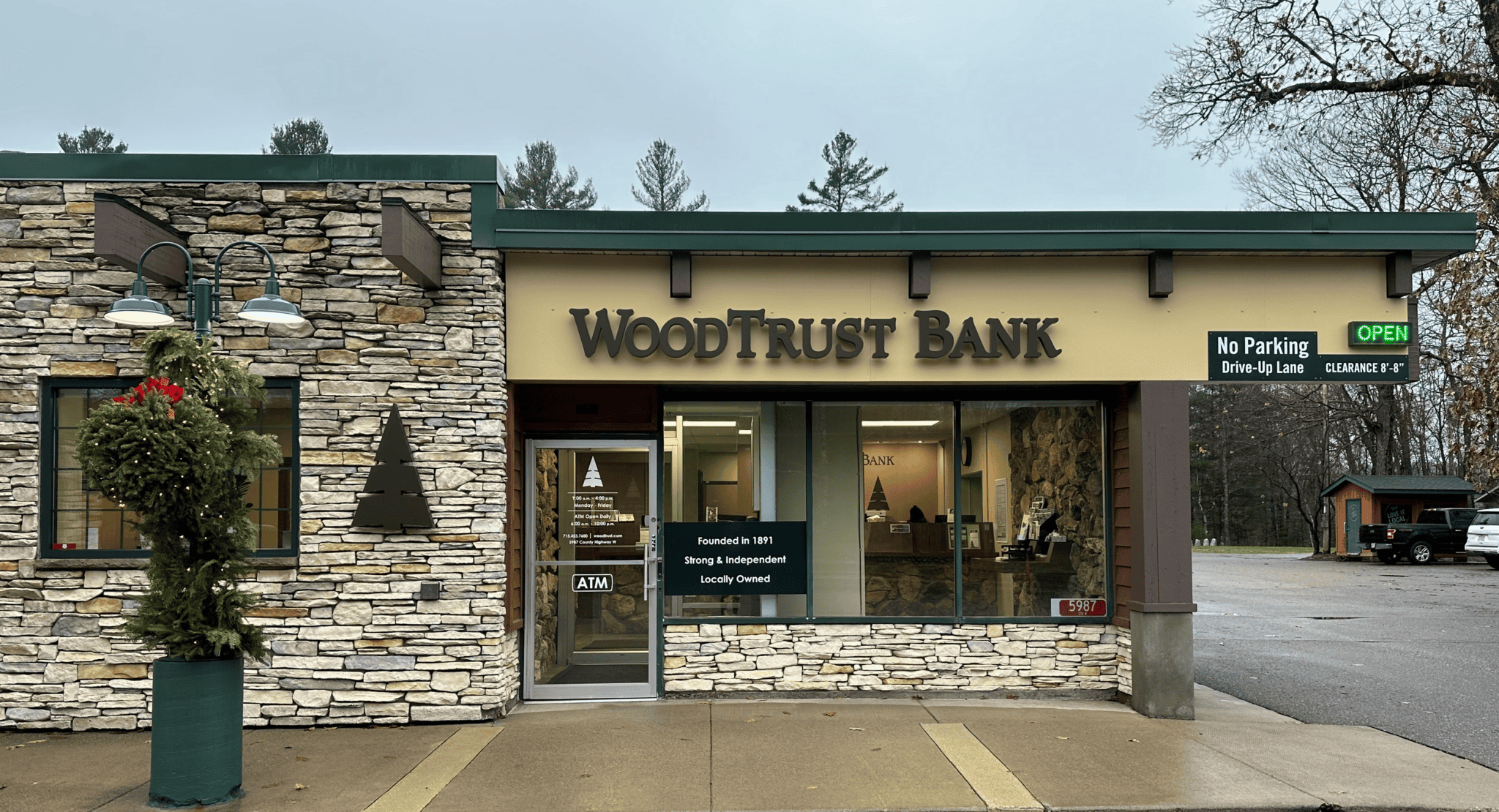 Locations & Hours | WoodTrust Bank